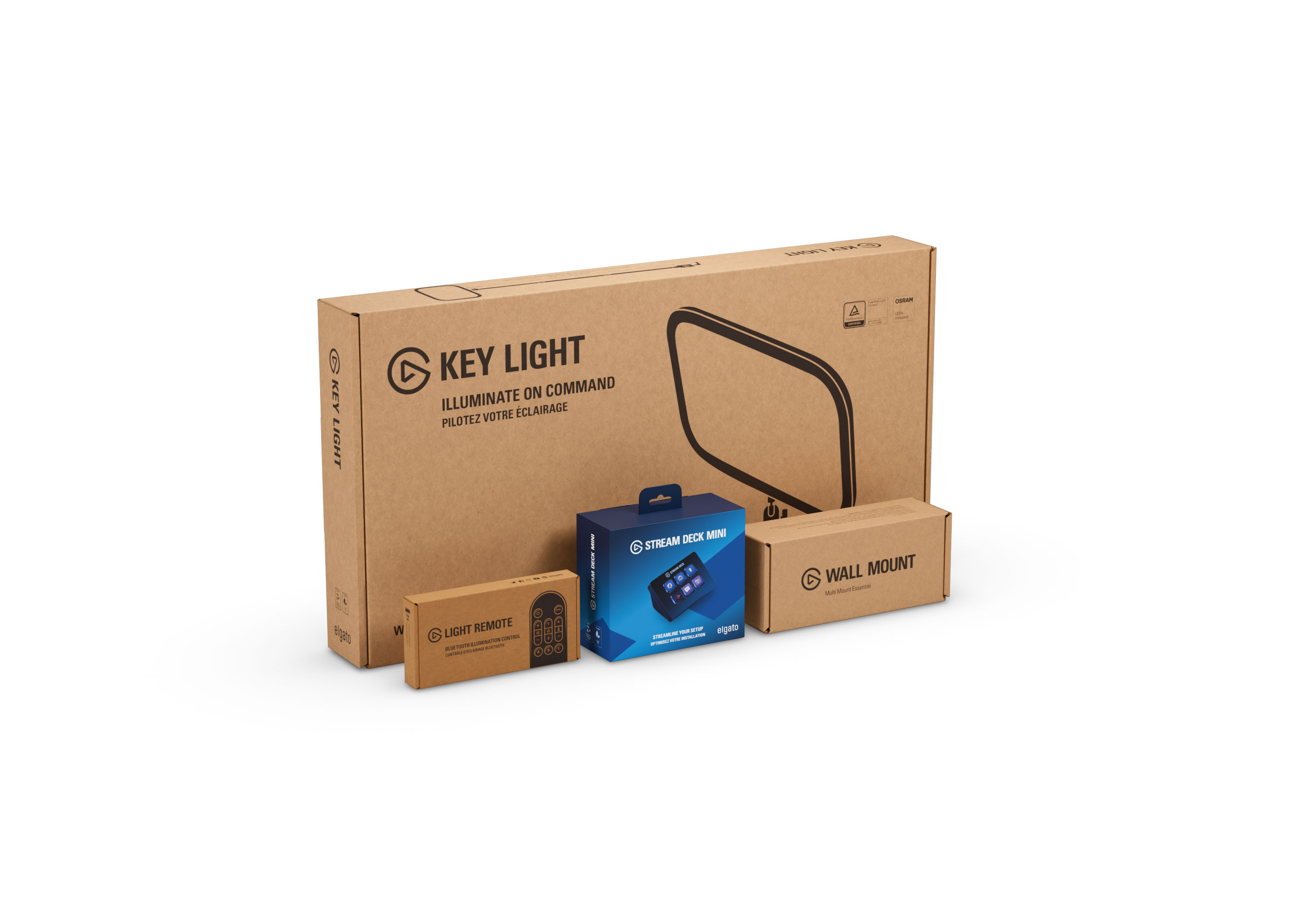 Key Light Solo Bundle - Wall Remote Control Mini | Elgato